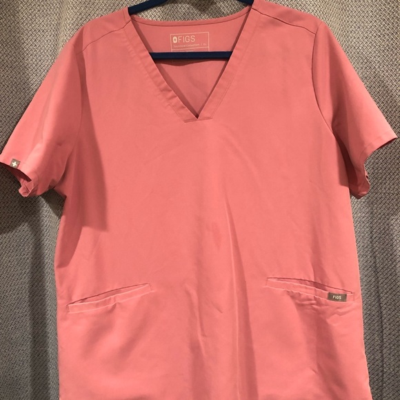 Figs | Tops | Figs Chalk Pink Scrub Set | Poshmark